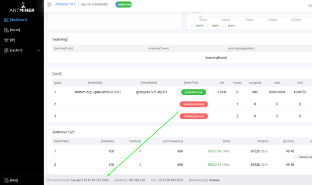 Bitmain stock recovery - 7Miners